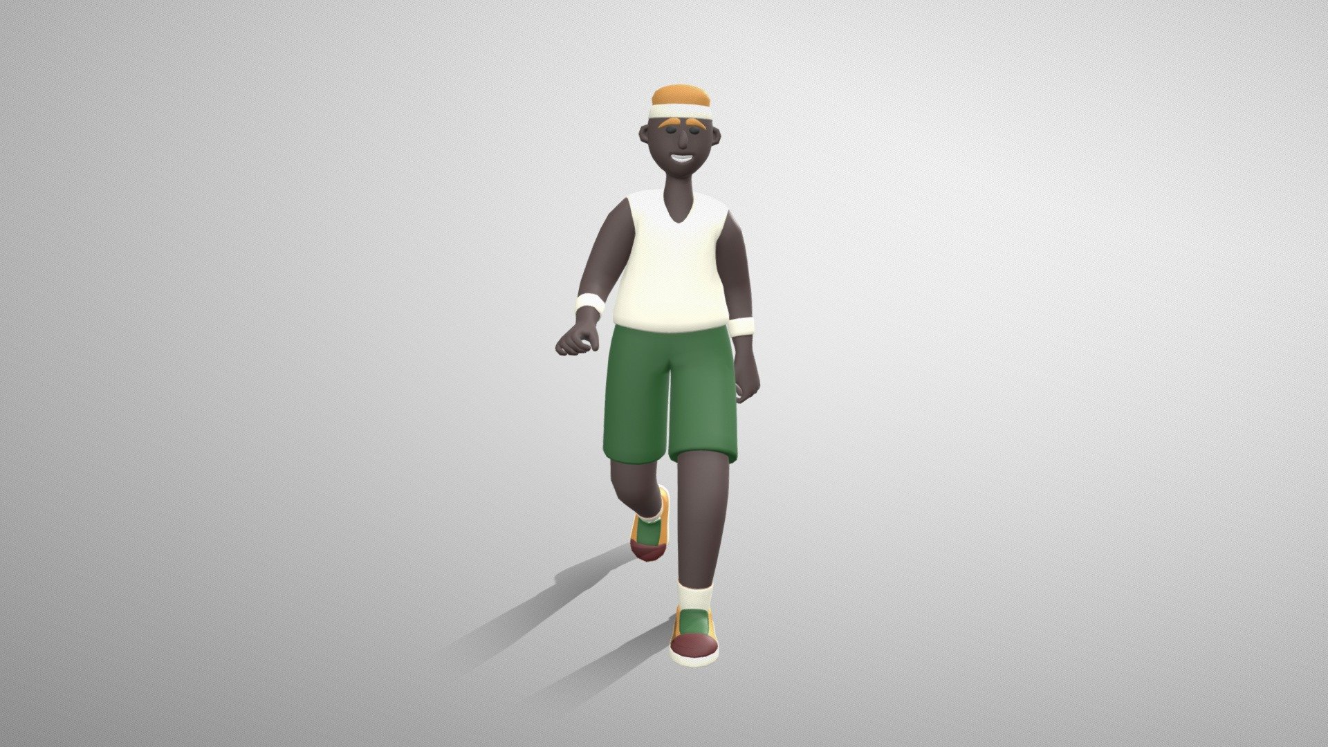 Stylized Sportsman - Mixamo Rigged Character - Buy Royalty Free 3D ...