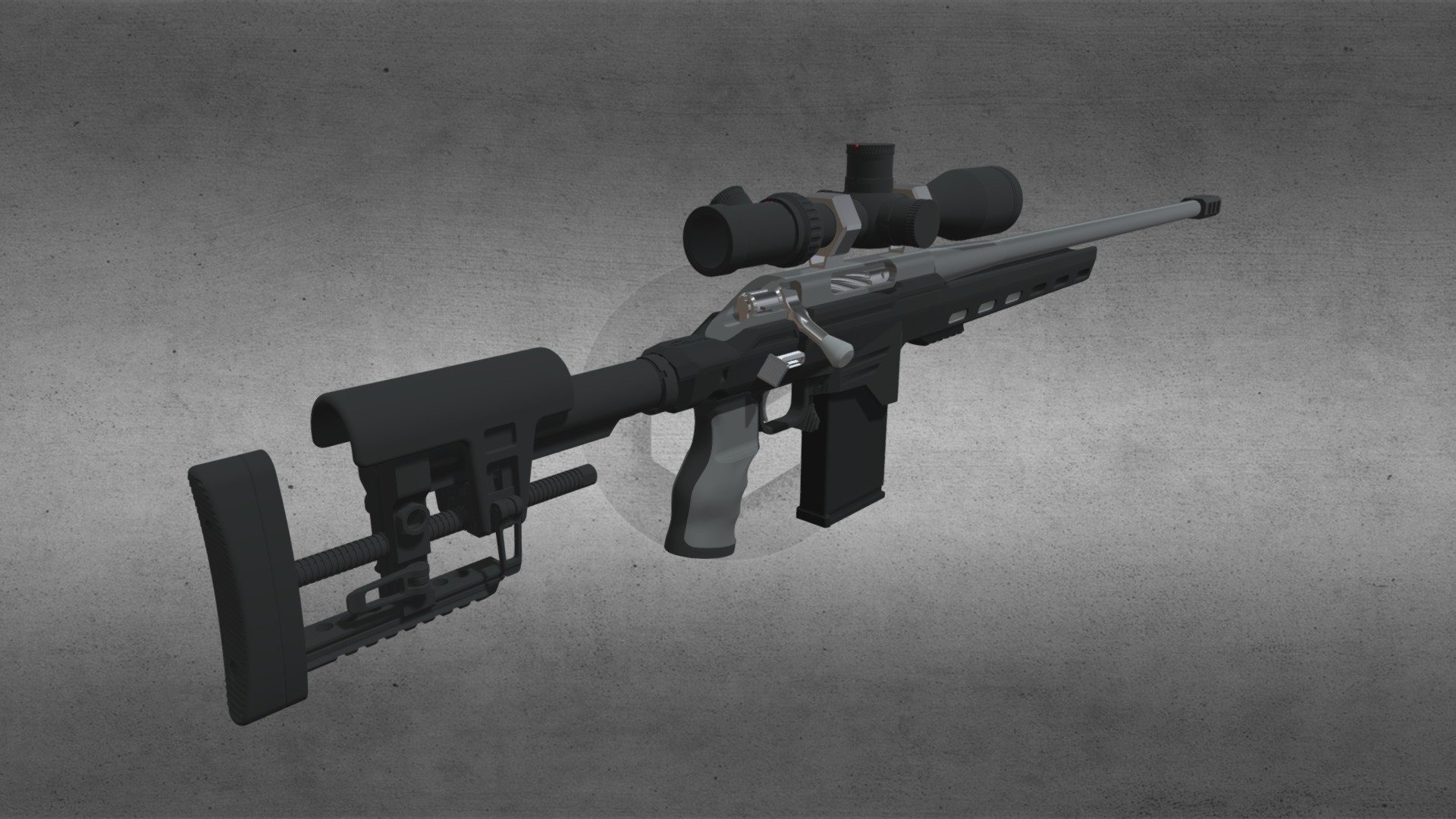 Tikka CTR 6.5creedmoor LongRange - 3D model by skattbergamdesign [13bb2bc] - Sketchfab