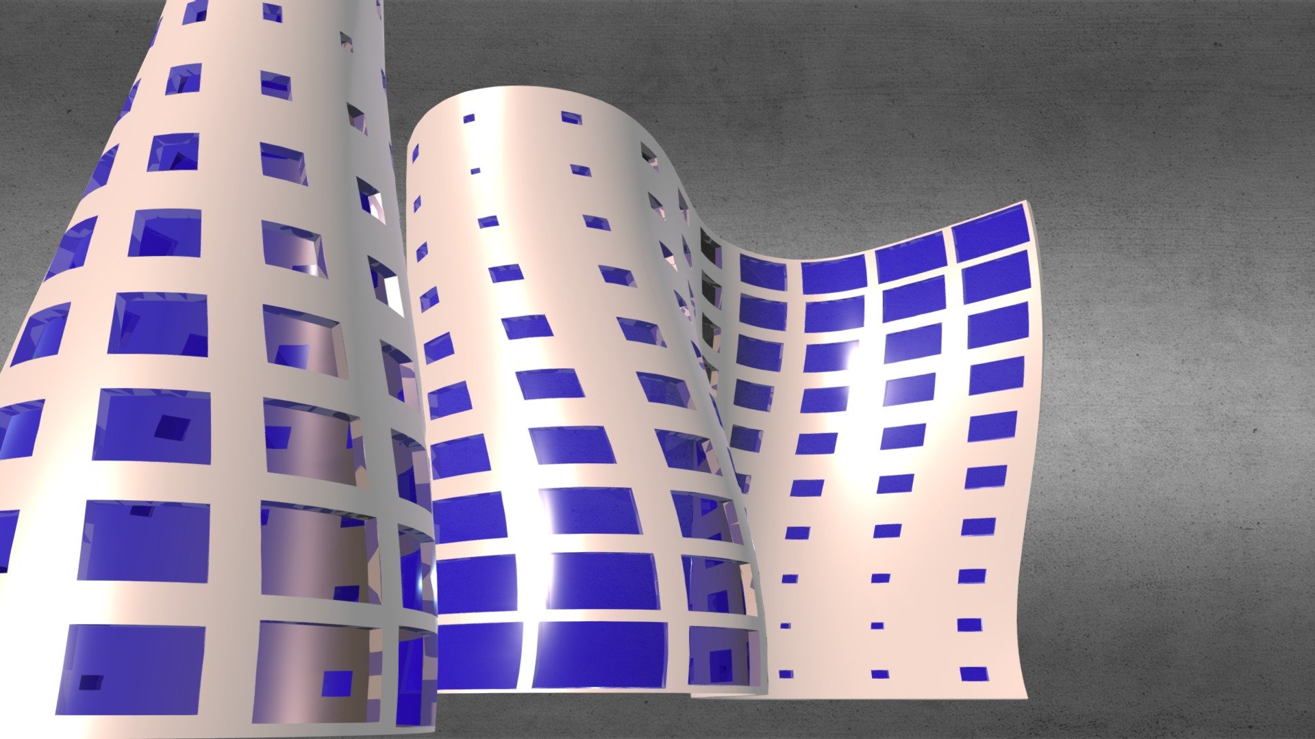 Patterns - Quad - Shell - 3D model by Parametric House ...