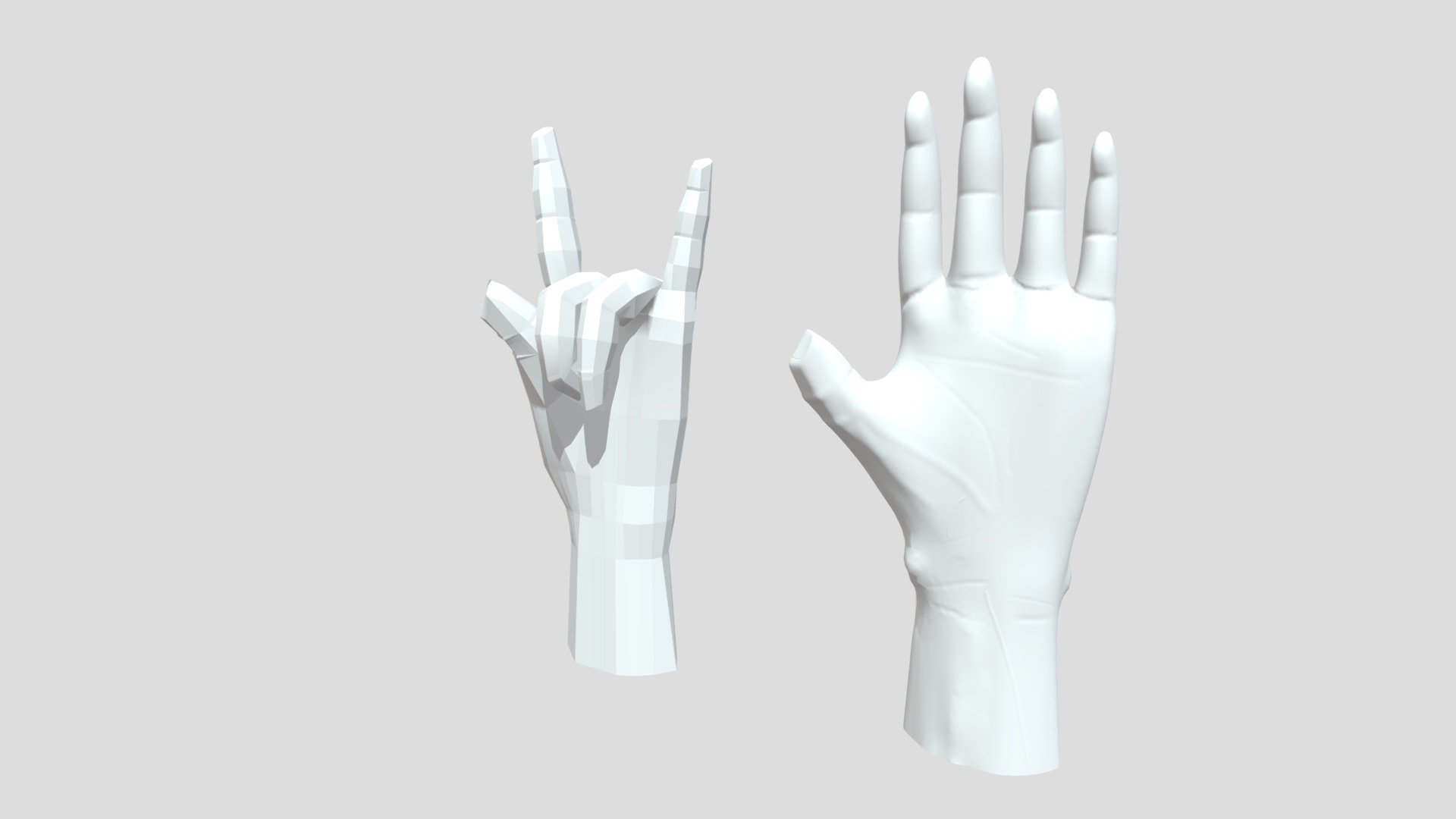 Hand animatie + High poly - 3D model by LijpeLama [13be245] - Sketchfab