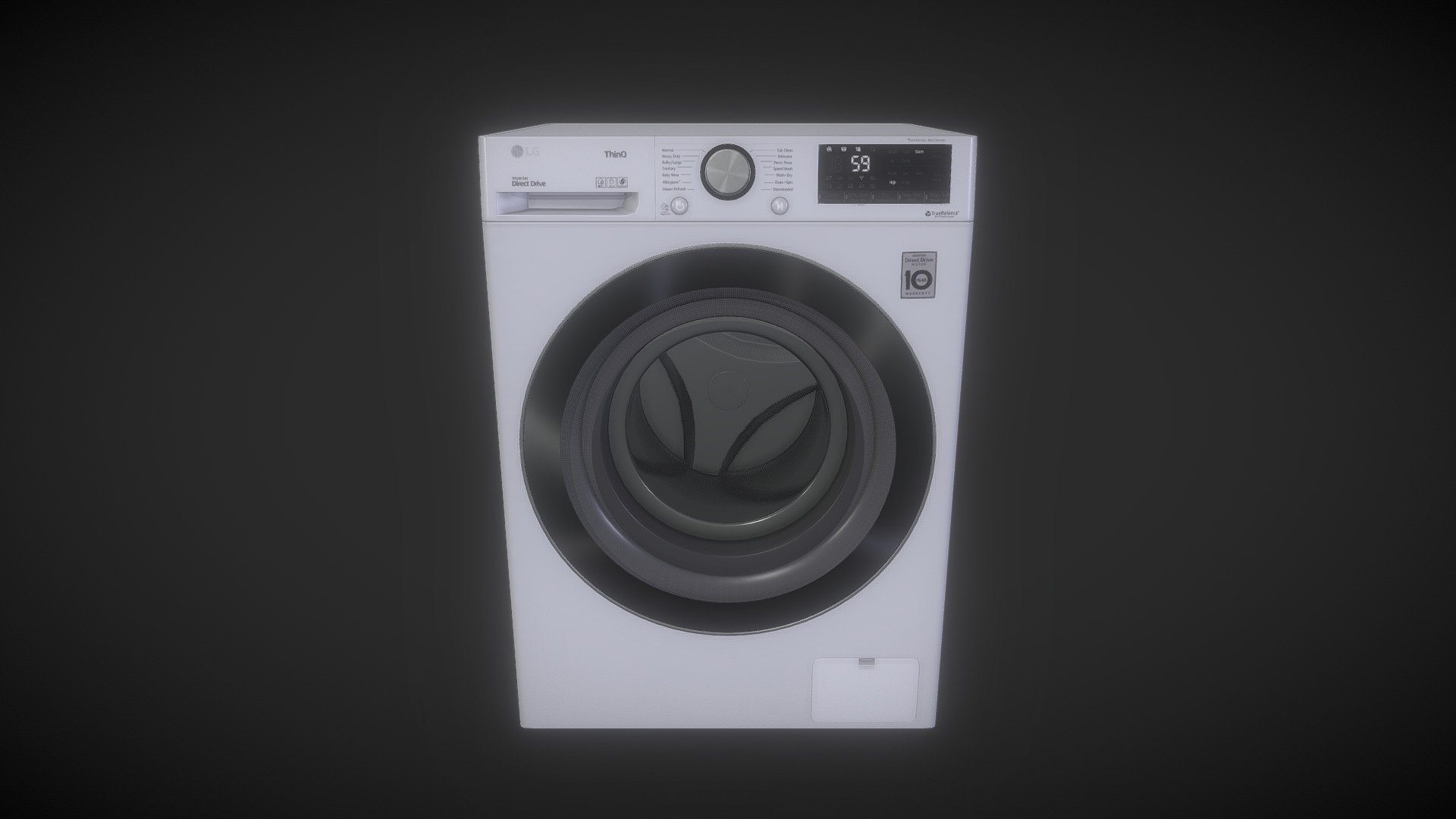 washing machine - 3D model by Crazy (@anishjangir0016) [13c24e3 ...