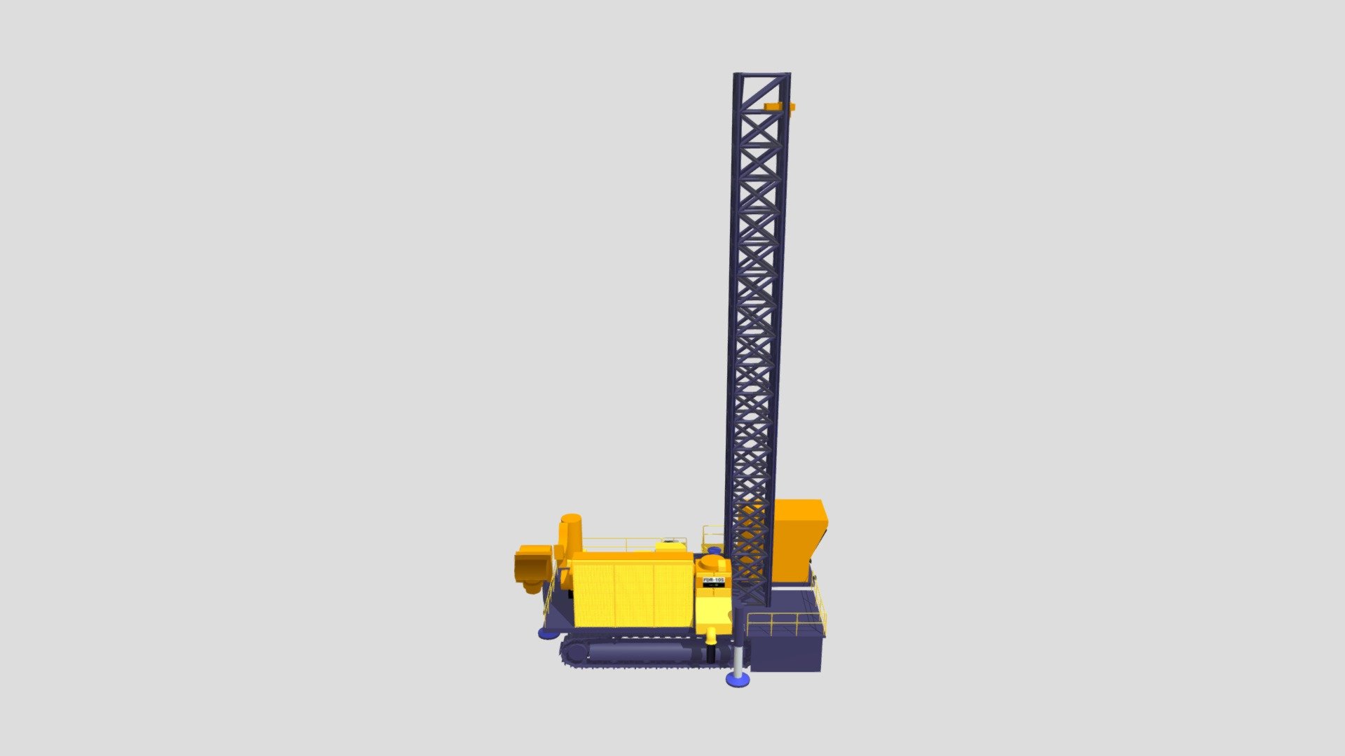 Drill DM30XC EPIROC - Download Free 3D model by AGUS ADNAN DANURI ...