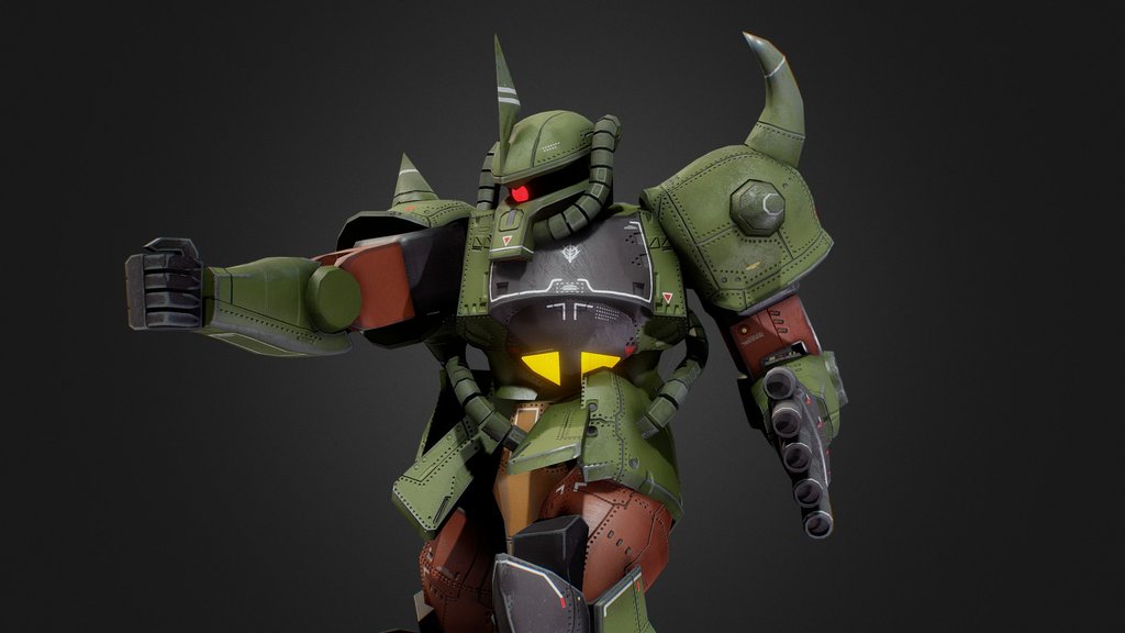 Zeon Collection - A 3D model collection by One Year War Mod ...