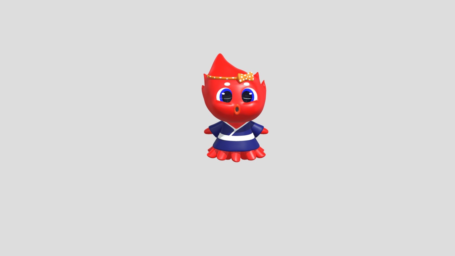 3D Model ( Mascot Design ) - 3D model by Baibllack (@baiboon.pras ...