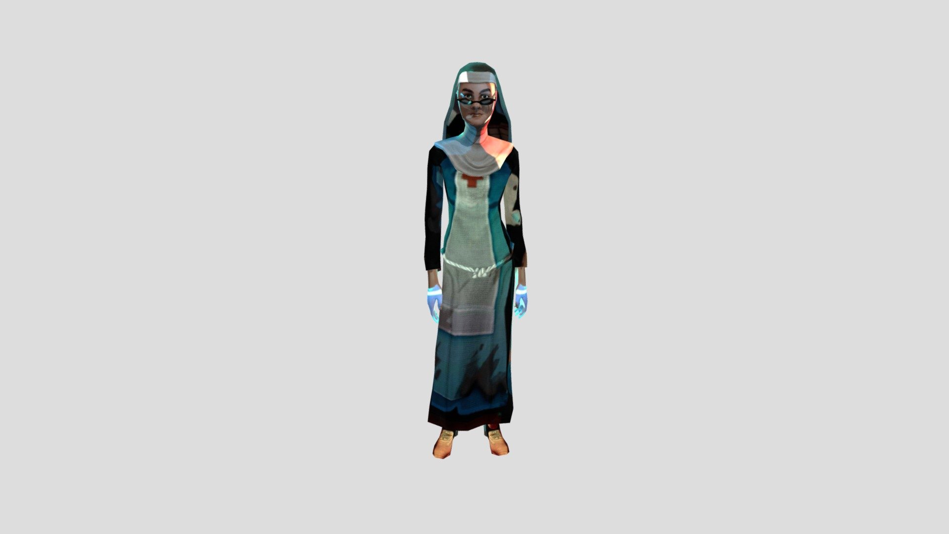 Evil-nun-1000 yrs-sister-madeline - Download Free 3D model by dallas.wilkerson [13c4d5f] - Sketchfab