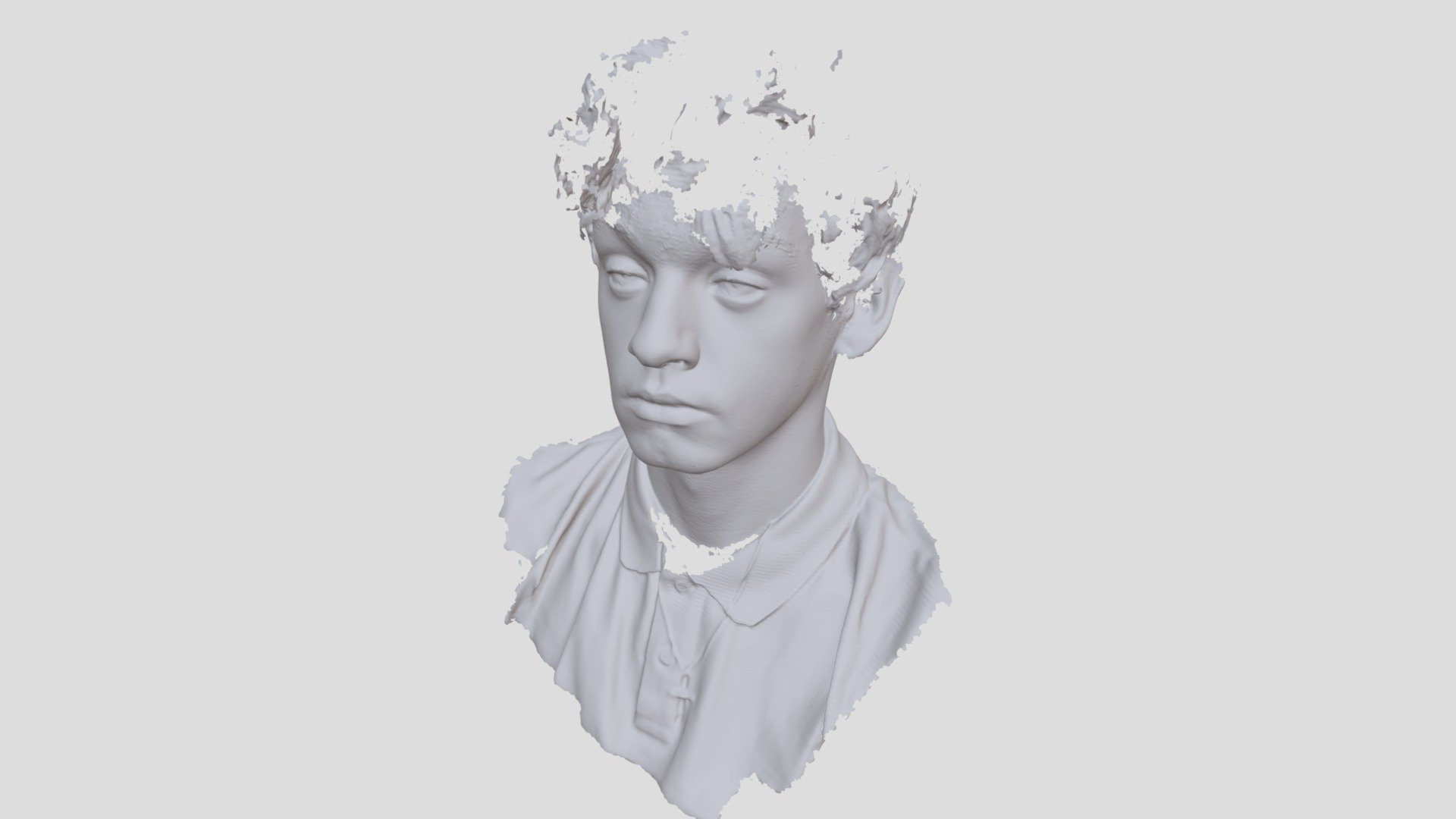 Sean Face Scan - 3D model by Ursula Ackah (@MMUDMB) [13c5af9] - Sketchfab