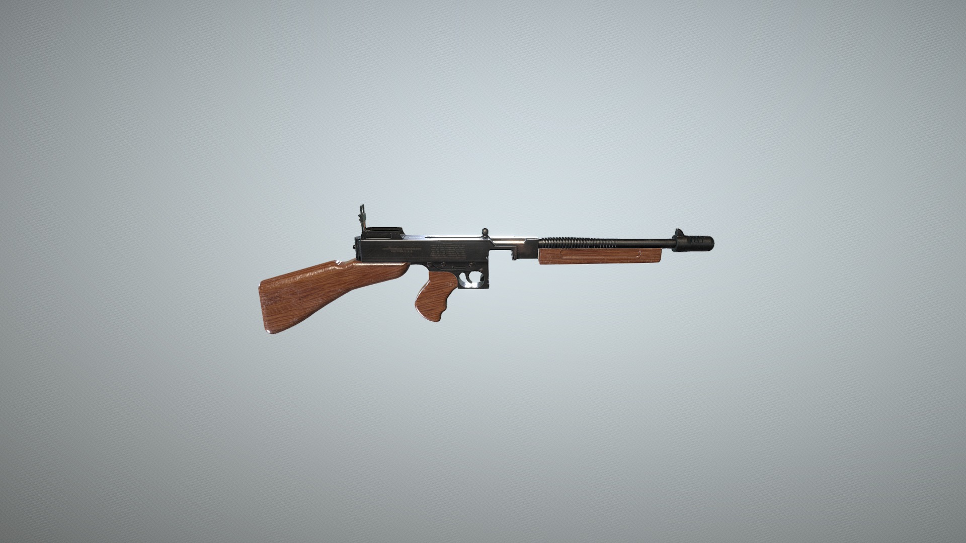 Thompson 1928 - No Magazine - 3D model by Sam Constance ...