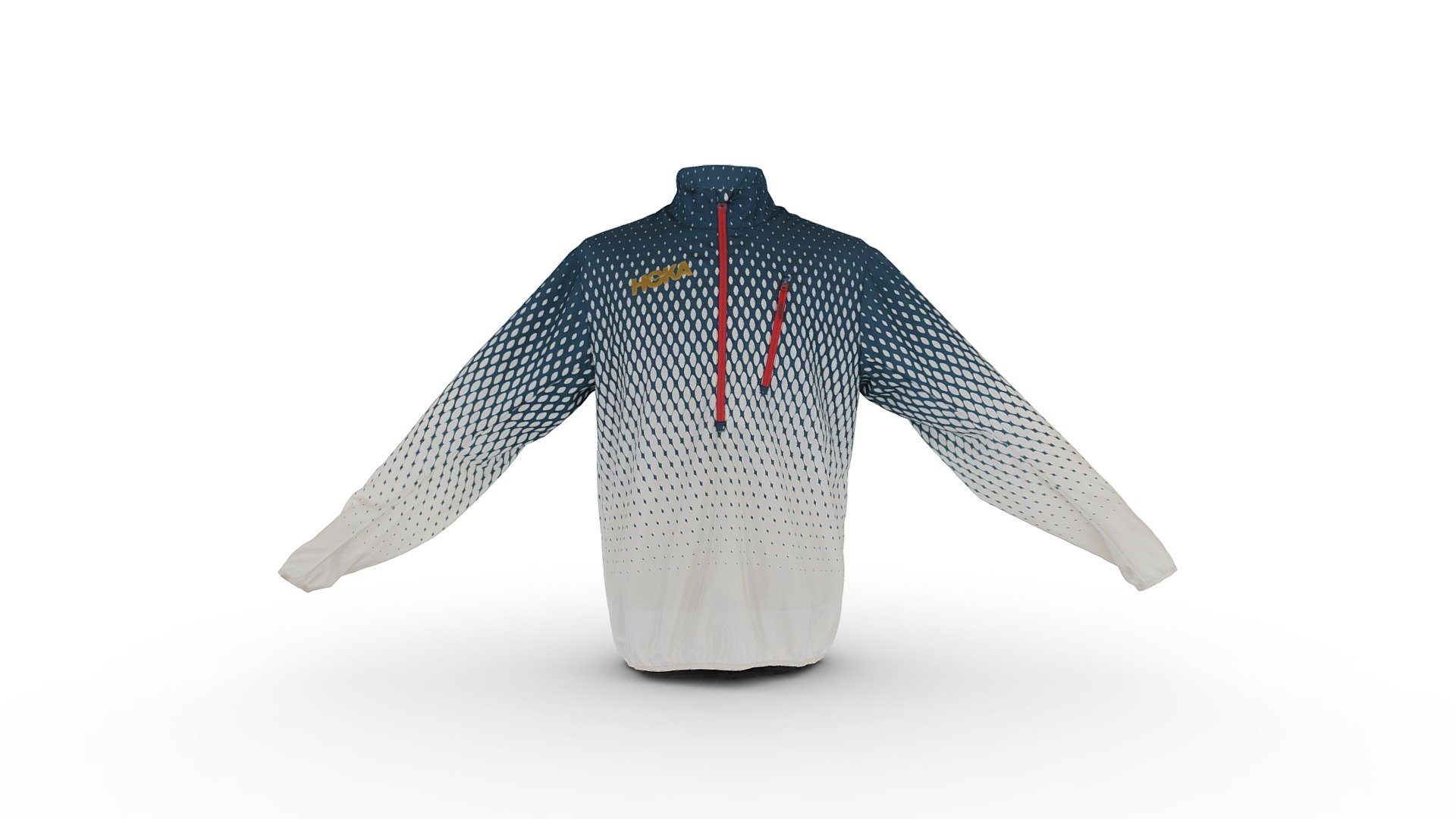 Blue and white gradient top There are no models - 3D model by Accupix ...