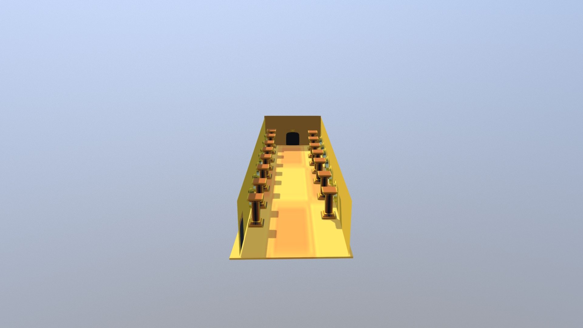 Last Corridor model 3D - 3D model by HantomPro [13c9e0d] - Sketchfab