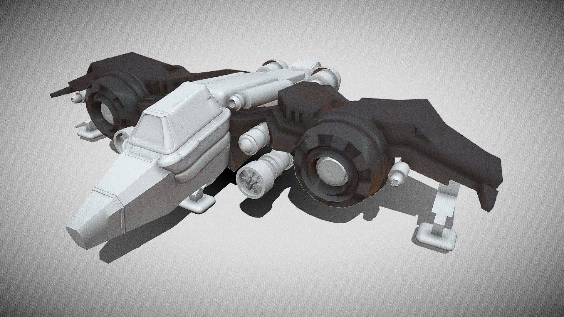 Spacecraft - Download Free 3D model by Board Digital Designs ...