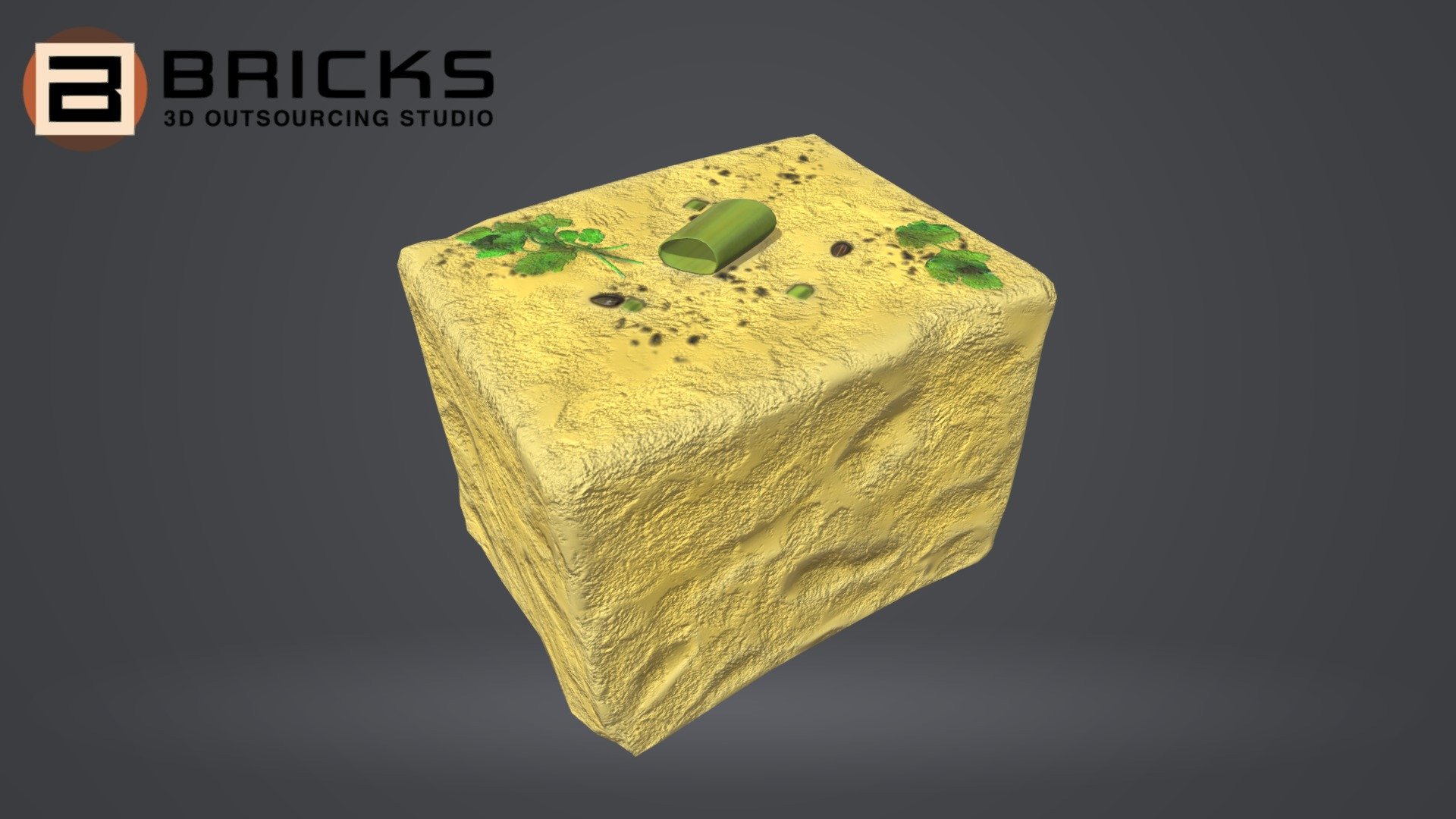 Dhokla - Buy Royalty Free 3D model by Bricks Studio (@bricks3dstudio) [13c9feb] - Sketchfab Store