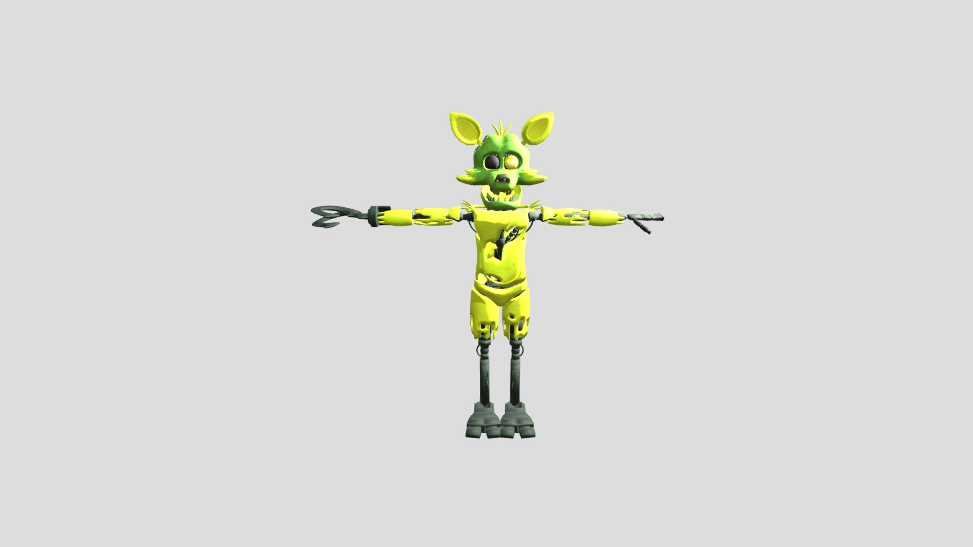 radioactive-foxy - Download Free 3D model by FluffyestDude10001 ...