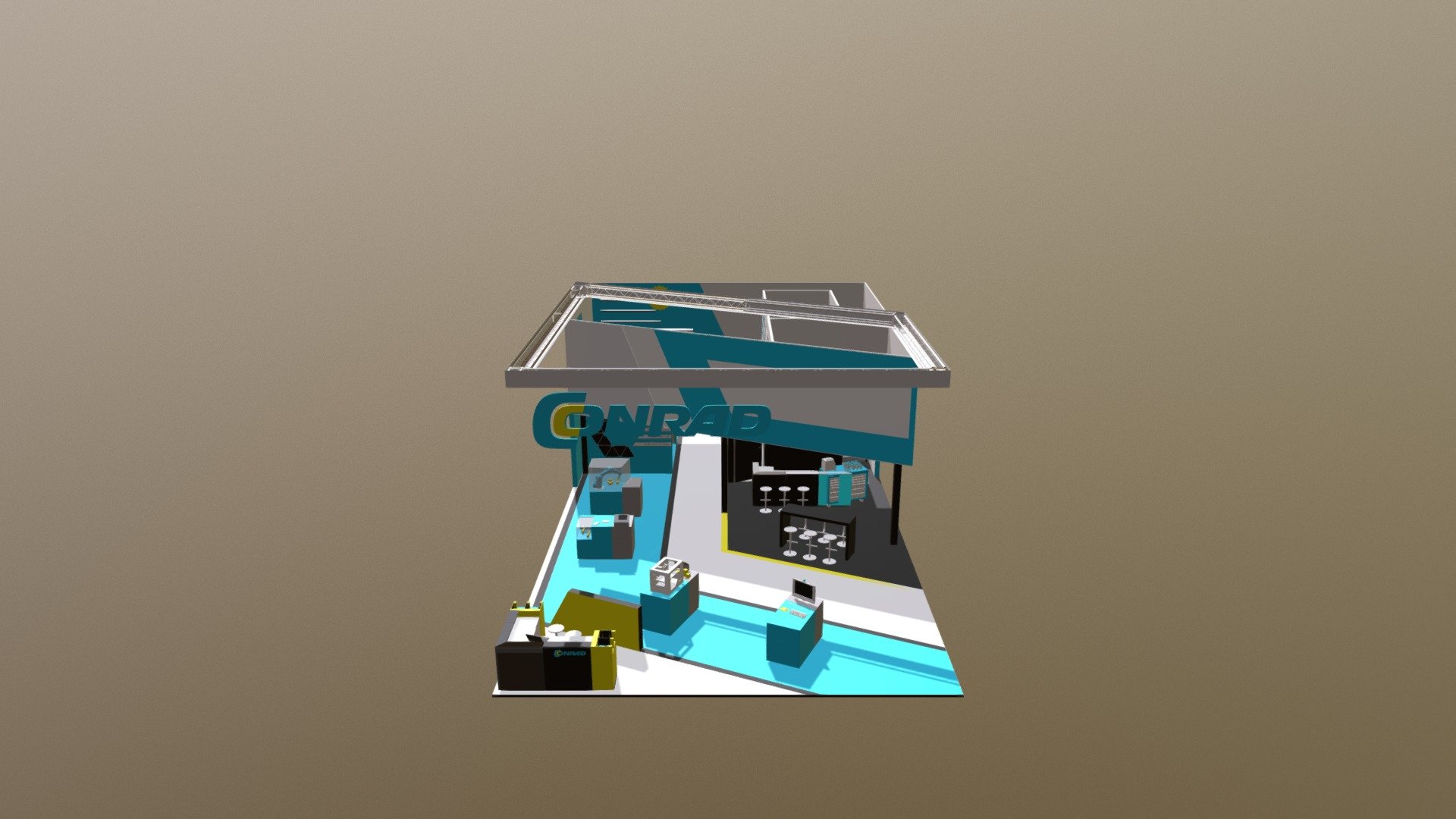 Conrad V1 Klein - 3D model by cyparis35 [13caa2d] - Sketchfab