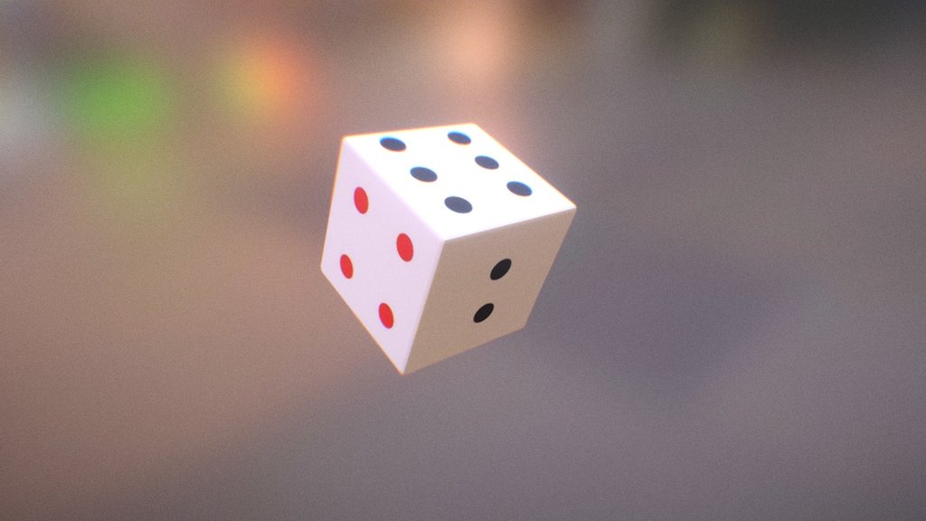 Dice - 3D model by 駄目瓜 (@mudagua) [13cbd8d] - Sketchfab