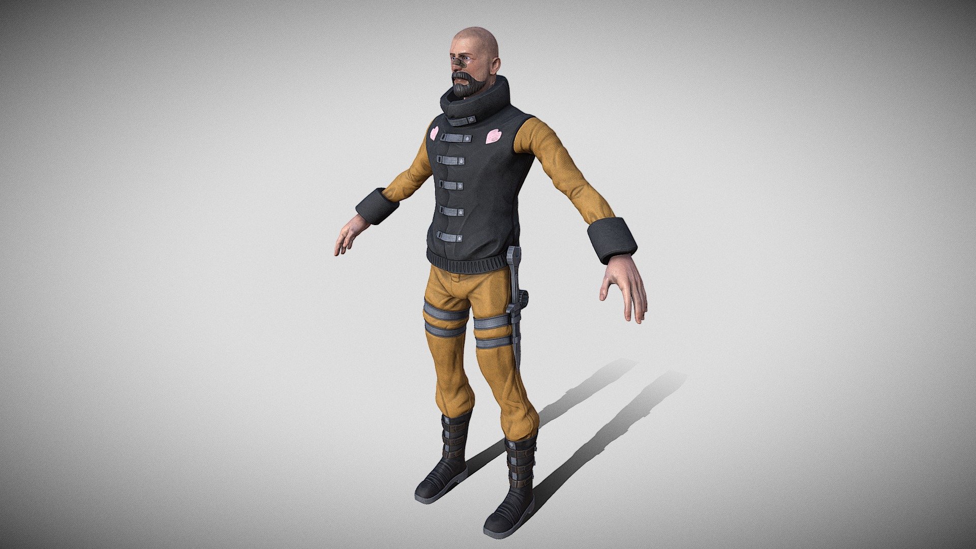 Personnage HD debug - 3D model by DRGarcia [13cbe3f] - Sketchfab