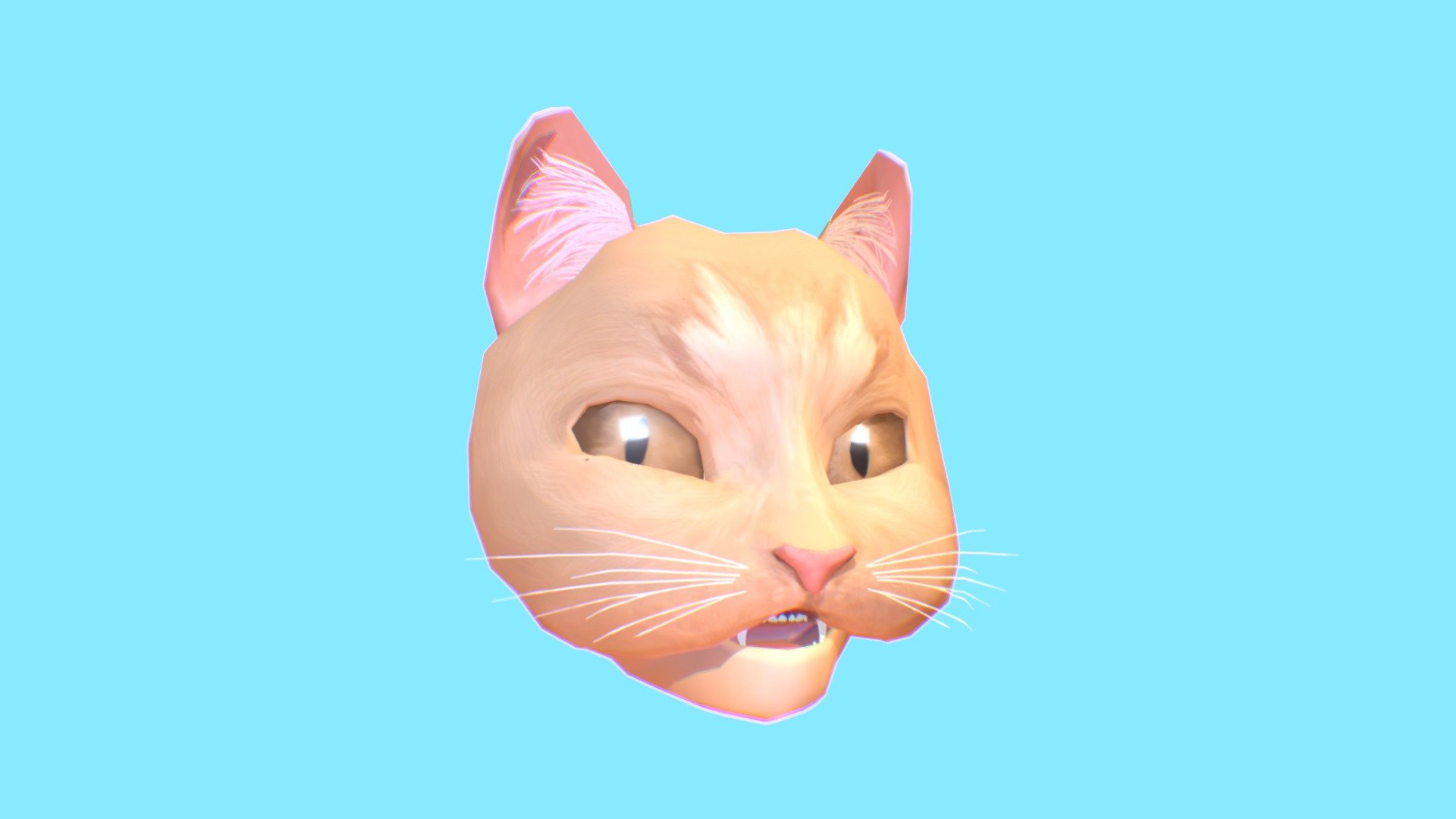 Kitty! - 3D model by Caitlin Duffy (@Caitlin.Duffy) [13cbfd7] - Sketchfab