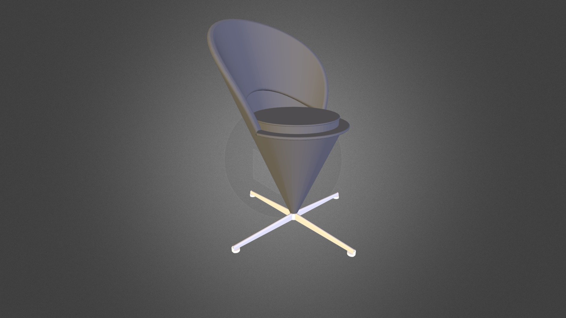 Cone Chair - 3D model by Vitra [13cc530] - Sketchfab