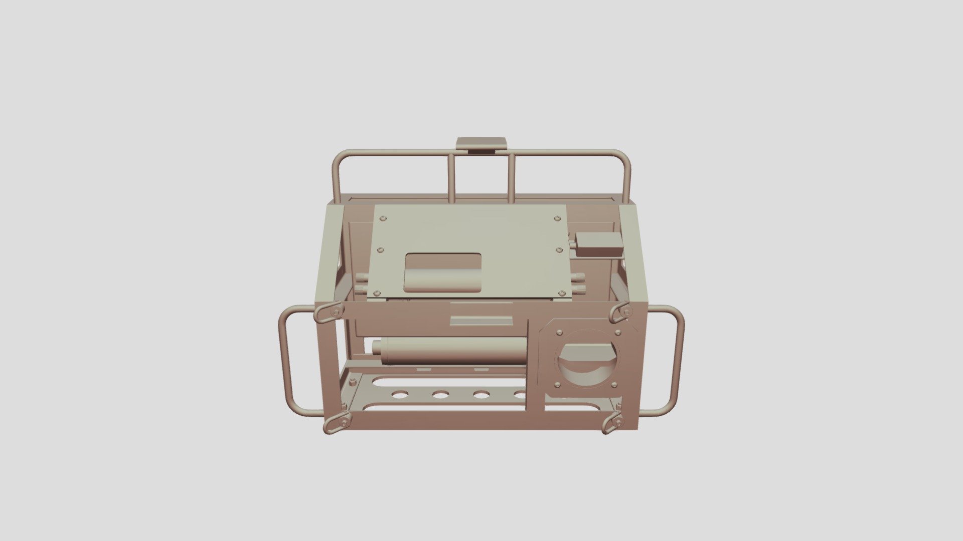 Grout monitoring logging frame - 3D model by Ashtead Technology Ltd ...