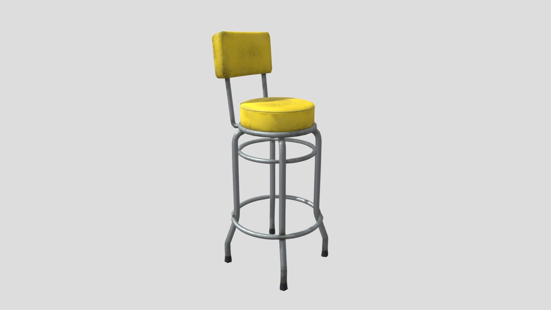 Diner stool - Download Free 3D model by elise.moncourier [13cdf33 ...