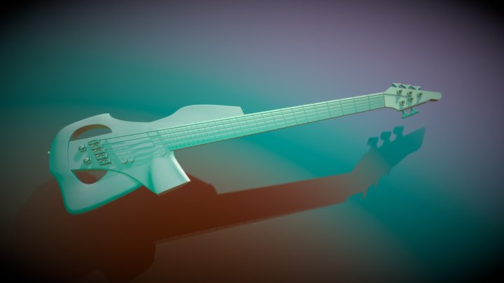 Bass-guitar-bass 3D models - Sketchfab