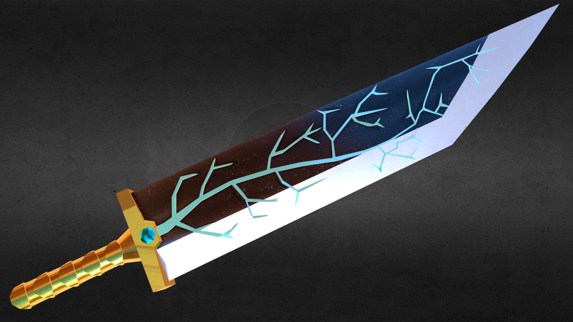 Lightning Blade - 3D model by GYGDevelopment [13cf1dd] - Sketchfab