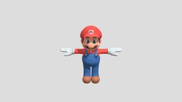 NSMB Hatless Mario - Download Free 3D model by DokigerElRojito [365e2cc ...