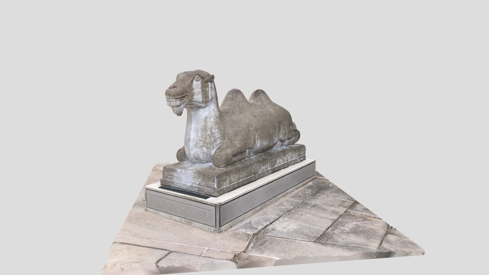 Stone Camel - Download Free 3D model by M Parkinson (@chimaera_studio ...