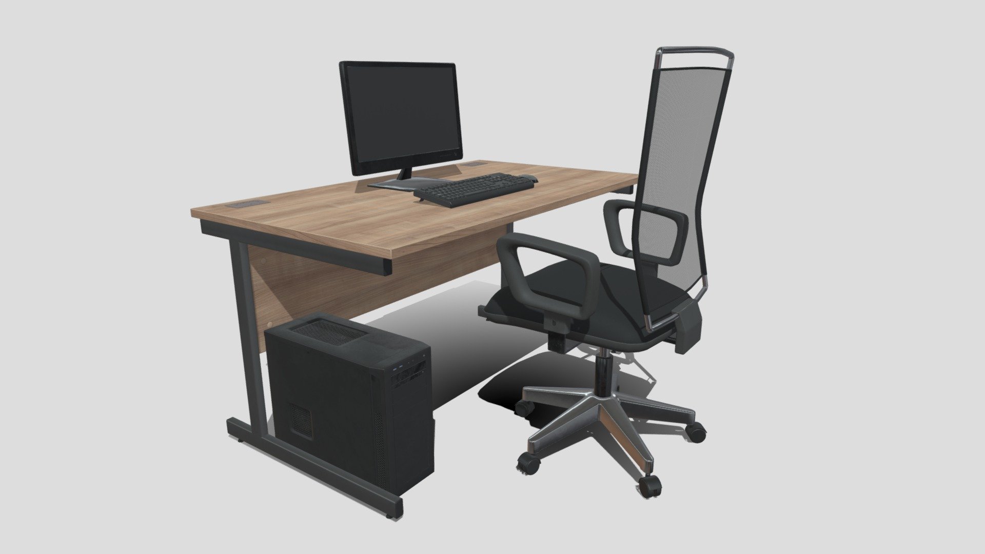 Workstation - Buy Royalty Free 3D model by kambur [13d2139] - Sketchfab ...