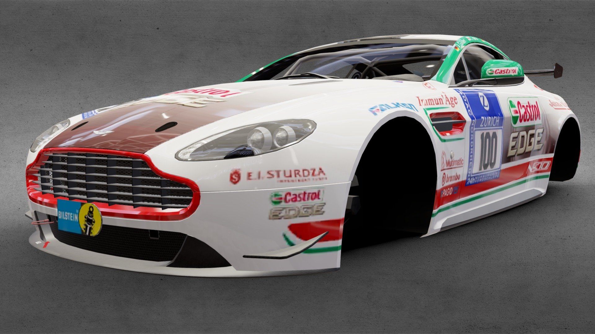 [Real Racing 3] 2014 Aston Martin V8 Vantage - Download Free 3D model ...