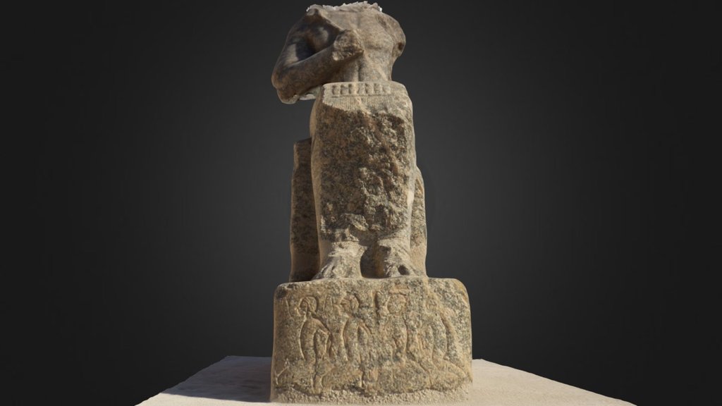 Ramses II Statue - 3D model by Ibrahim Mustafa Ibrahim (@imhotep25 ...