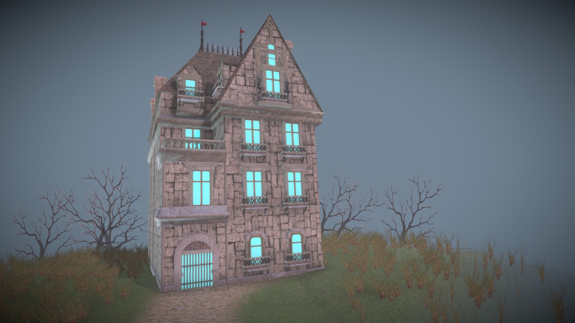 Death House - 3D model by k1r1ll3r [13d498f] - Sketchfab