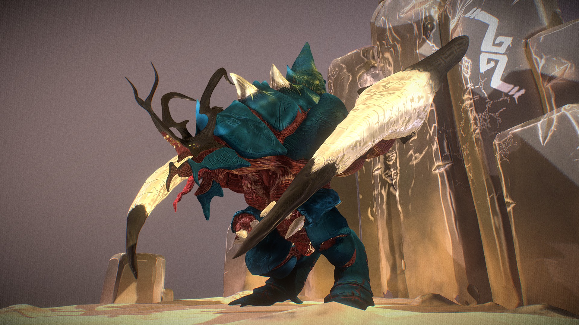 Gargantua - 3D model by Raphael S. (@Raphael95) [13d6727] - Sketchfab