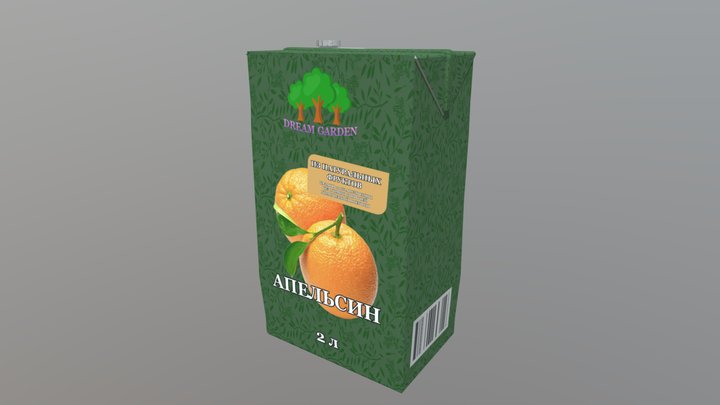 Juice-bottle 3D models - Sketchfab
