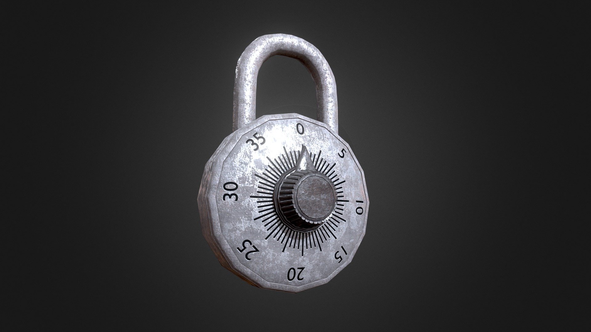 Simple Old Lock - Download Free 3D model by Blender3D [13d7e47] - Sketchfab