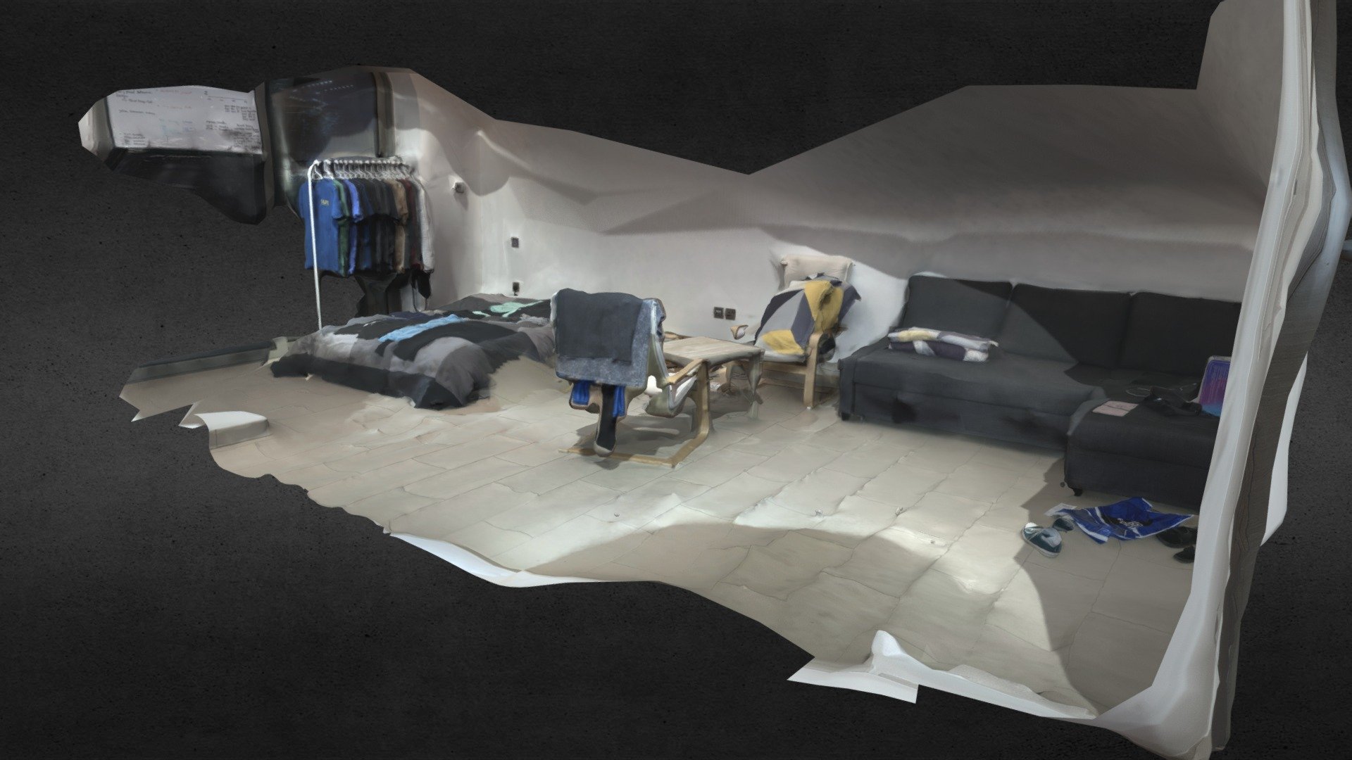 Flat Room in Dubai - 3D model by Nevcan Uludas (@nevcanuludas) [13d7f05 ...