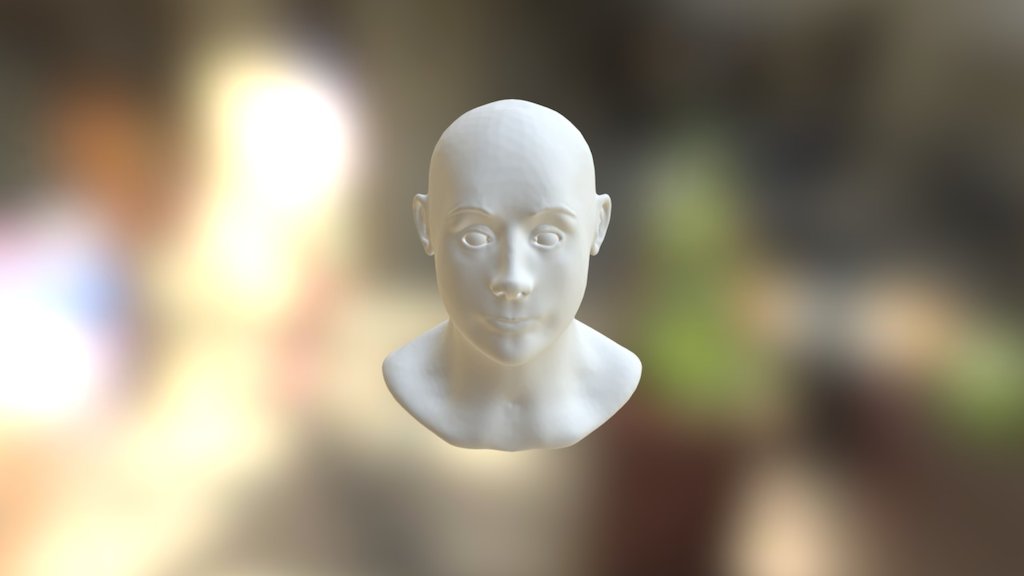 3D Head 2 - 3D model by clairejackson583 [13d8561] - Sketchfab