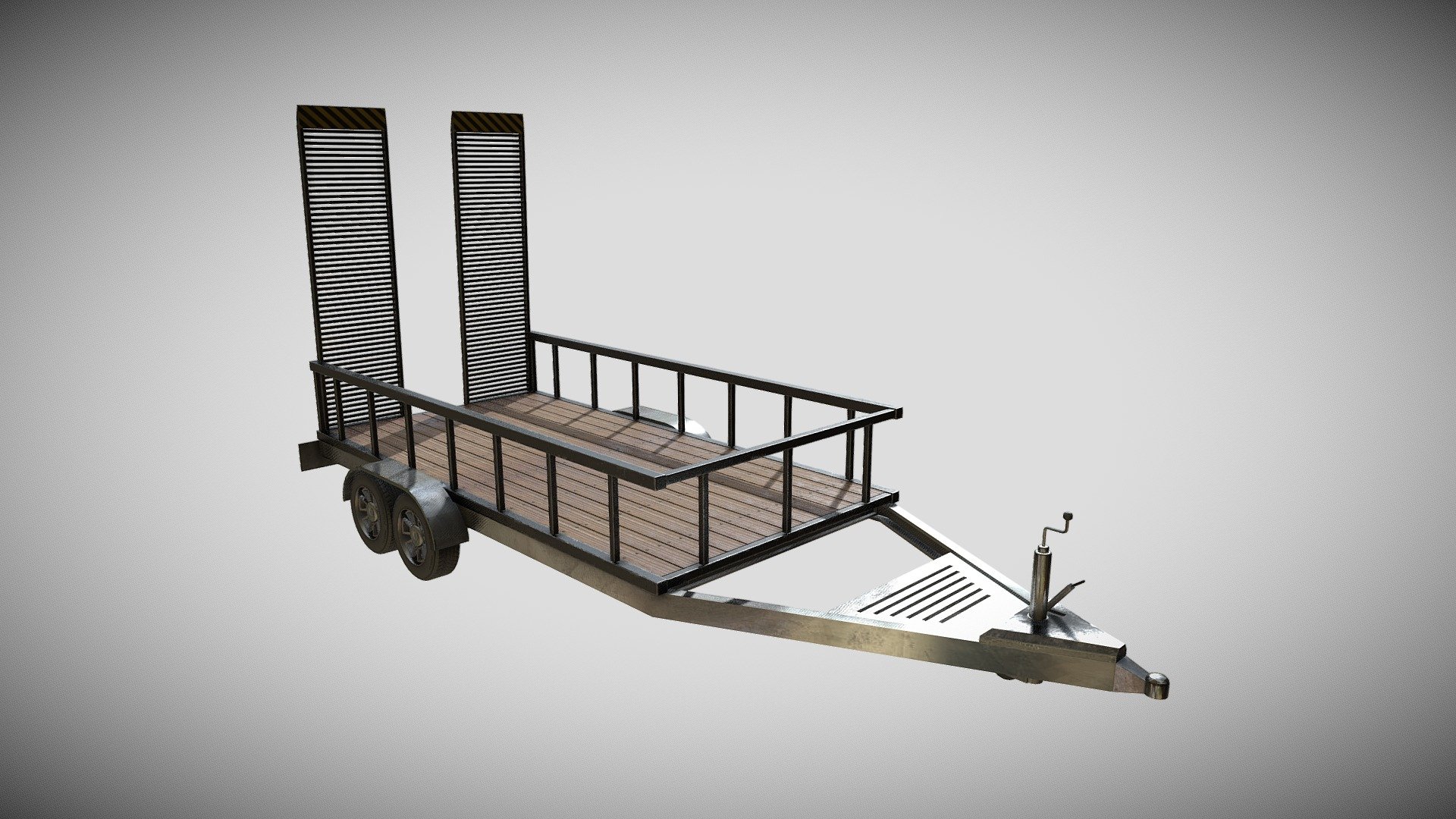 Car Trailer 2 - Buy Royalty Free 3D model by MW-Models [13dadfd ...