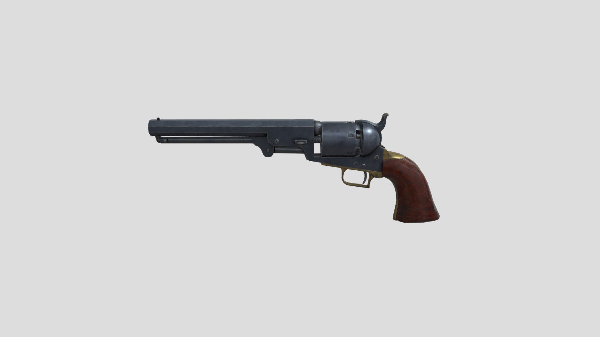 Colt 1851 Navy - Download Free 3D model by Flicker Abyss (@sleeplessowl ...