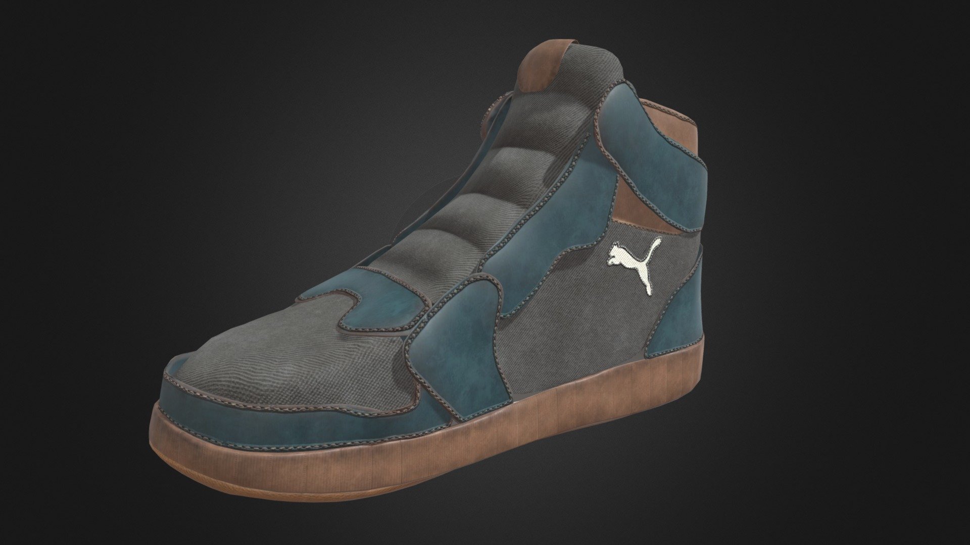 PUMA Vintage Sneaker - Download Free 3D model by mgarzof (@pigeonw ...