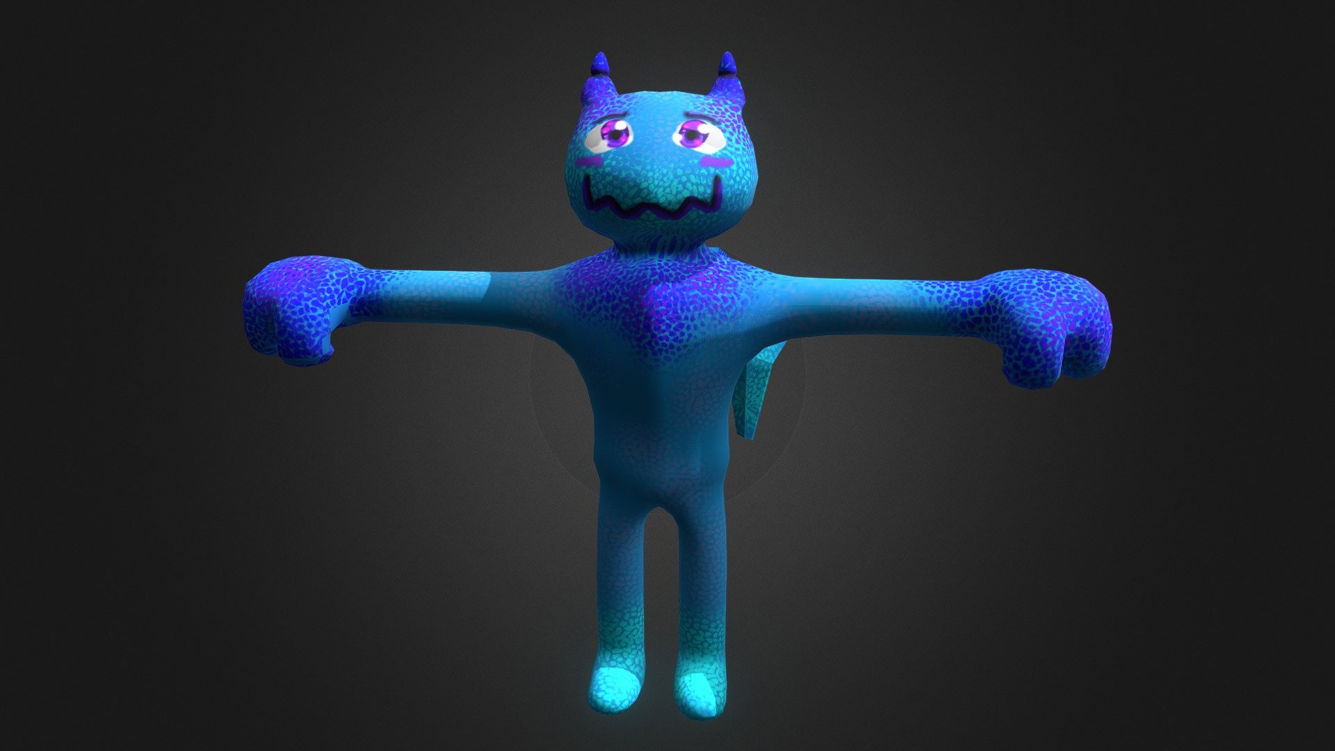 Punch Minion (blue) - Download Free 3D model by Anna Vidal (Milaein ...