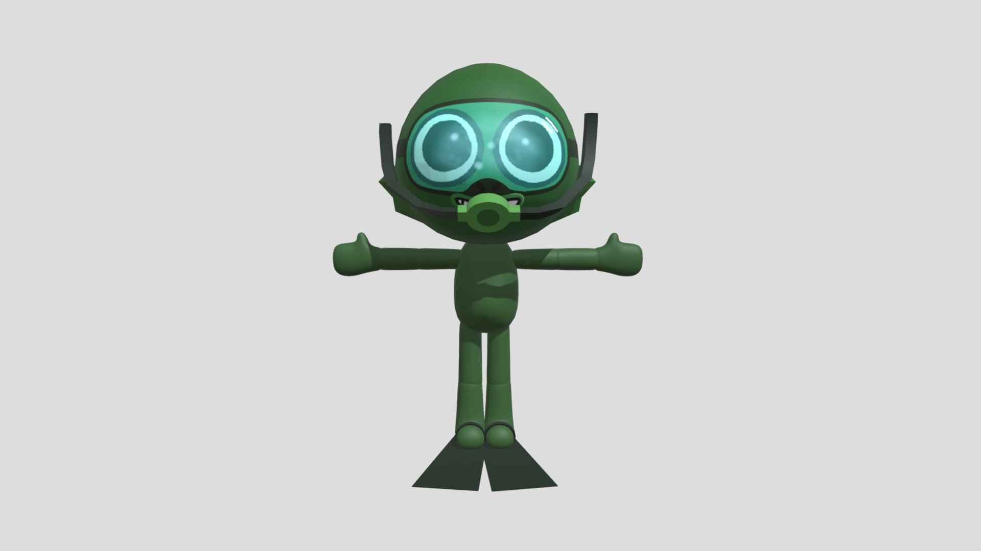 Flipper (Dandy's World OC) - Download Free 3D model by Baileyboy2009 ...