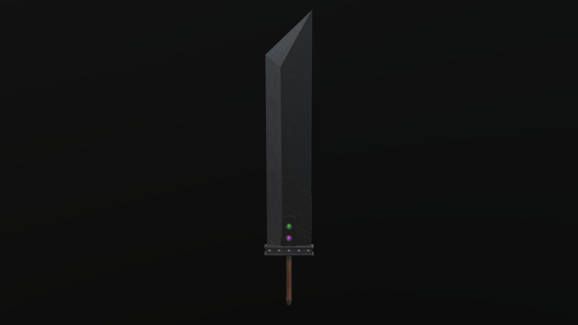 Buster Sword - 3D model by Jonas Bartsch (@jonasbartsch) [13e62e1 ...