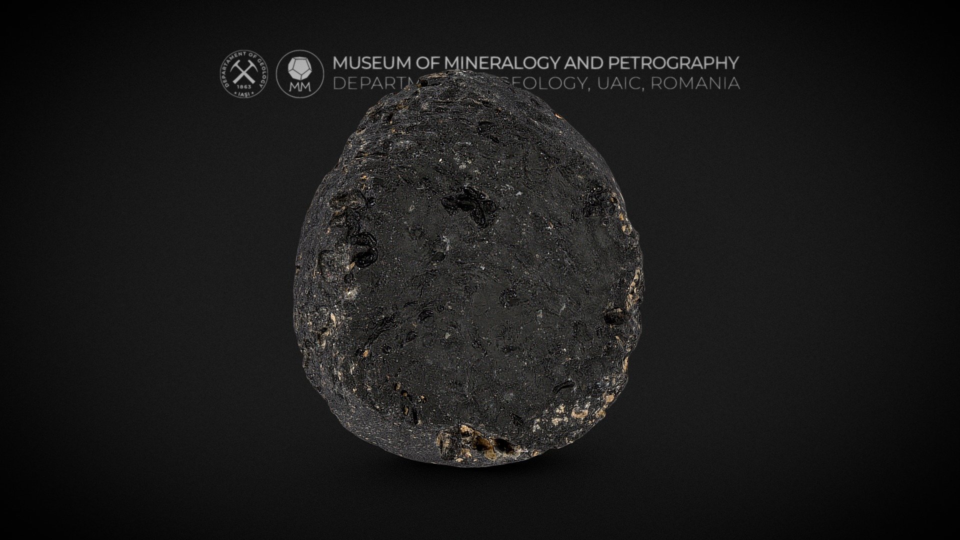 I is for Impactite rock - 3D model by Museum of Mineralogy and ...