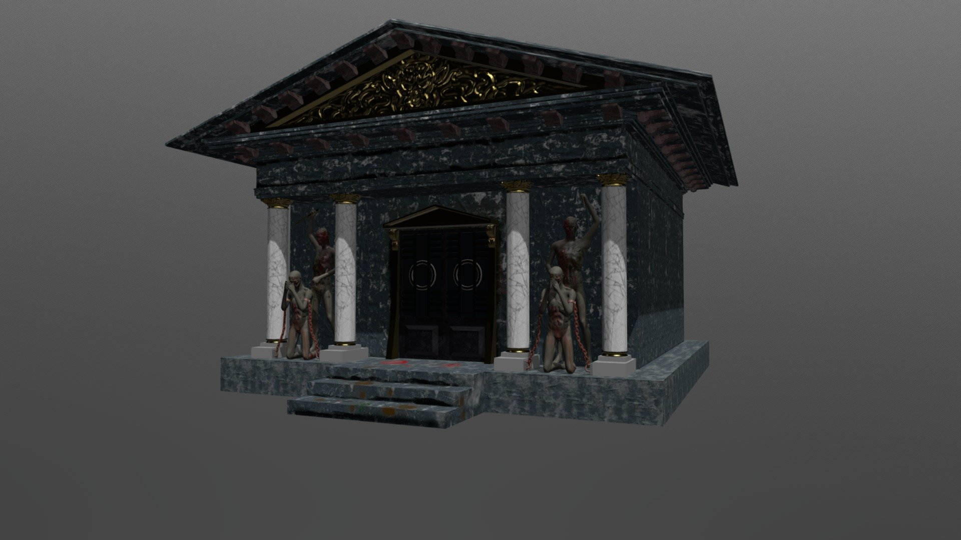 mausoleum - 3D model by flavio feijo (@oliveira476) [13e6da6] - Sketchfab