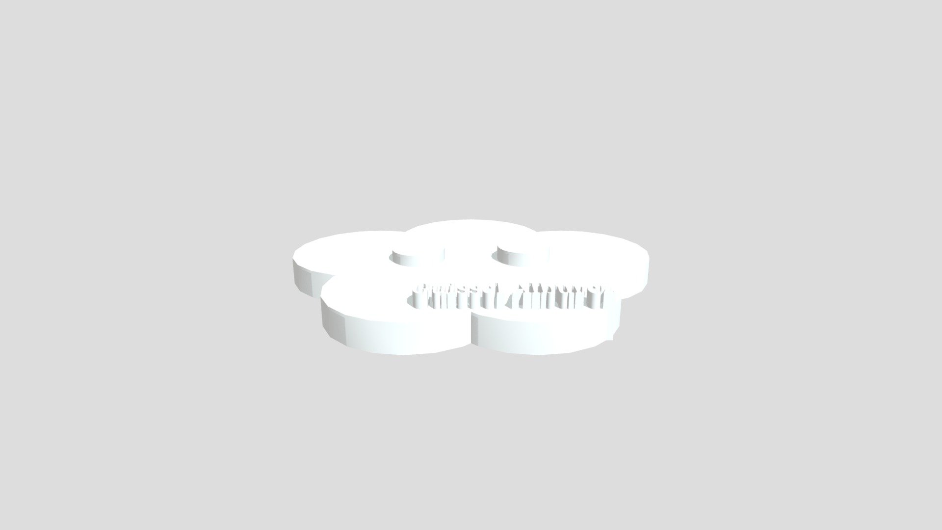 Flower Button - 3D model by 010084563 [13e7167] - Sketchfab