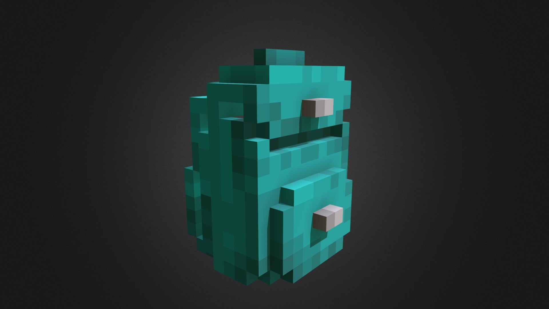 Backpack Cyan - 3D model by ployiing [13e78fe] - Sketchfab