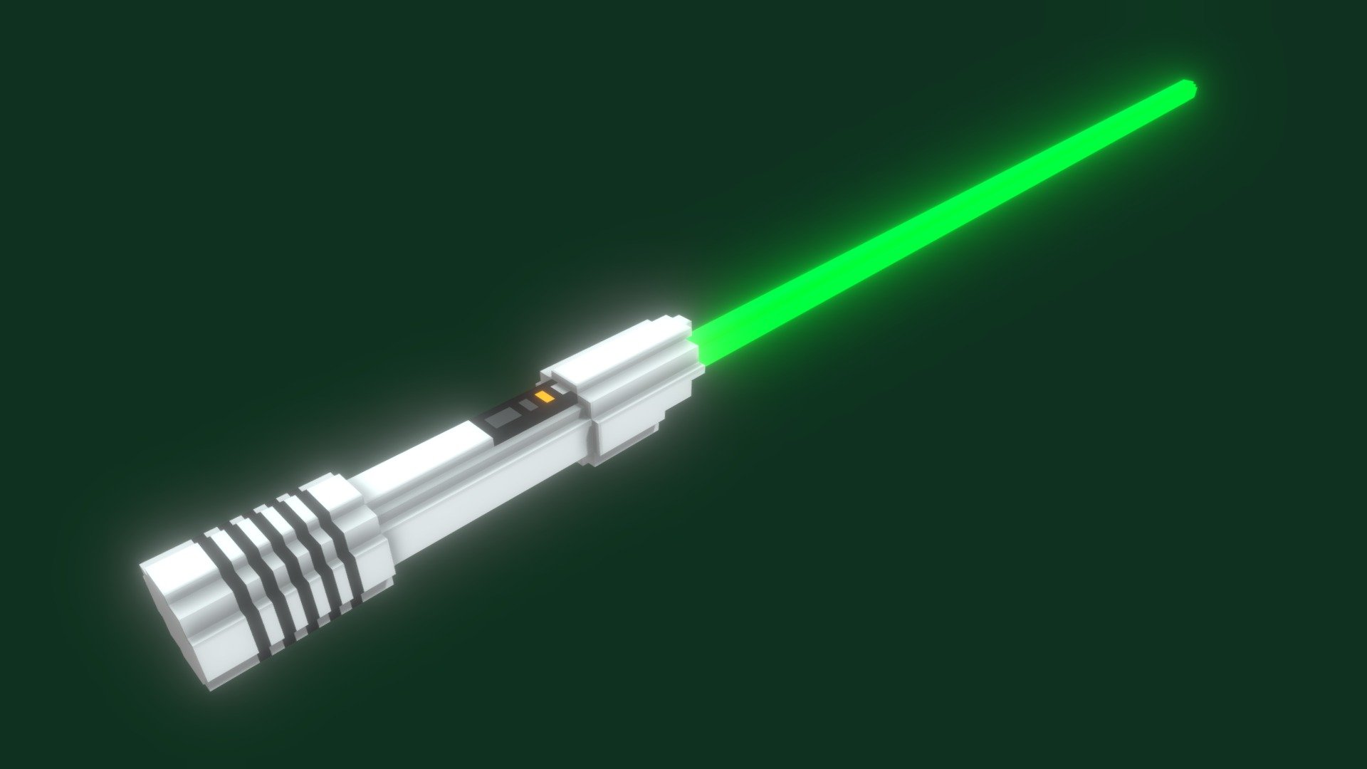 Lightsaber Low Poly Voxel - Buy Royalty Free 3D model by AnshiNoWara ...