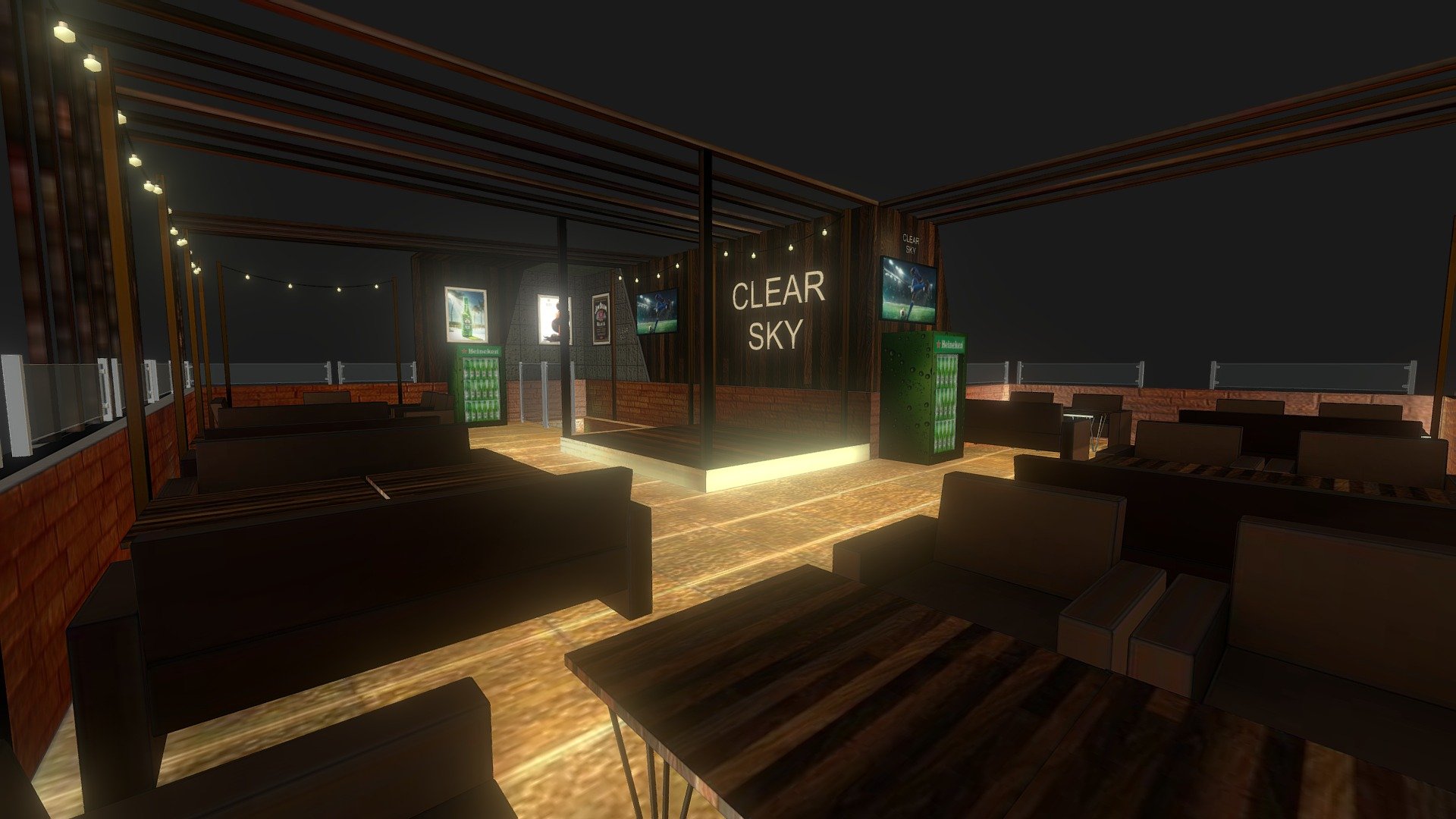 Sky Bar WIP - 3D model by Jiradet [13e8fcd] - Sketchfab