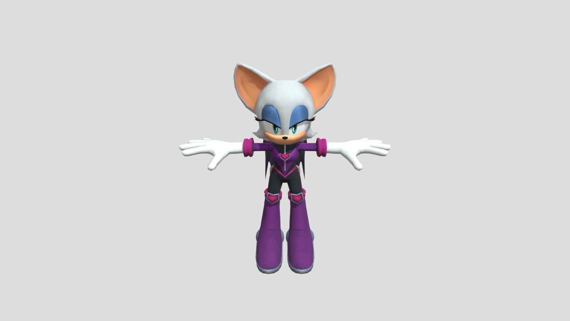 Rouge_sonic_prime - Download Free 3D model by Trevon896850541 [13ea1c5 ...