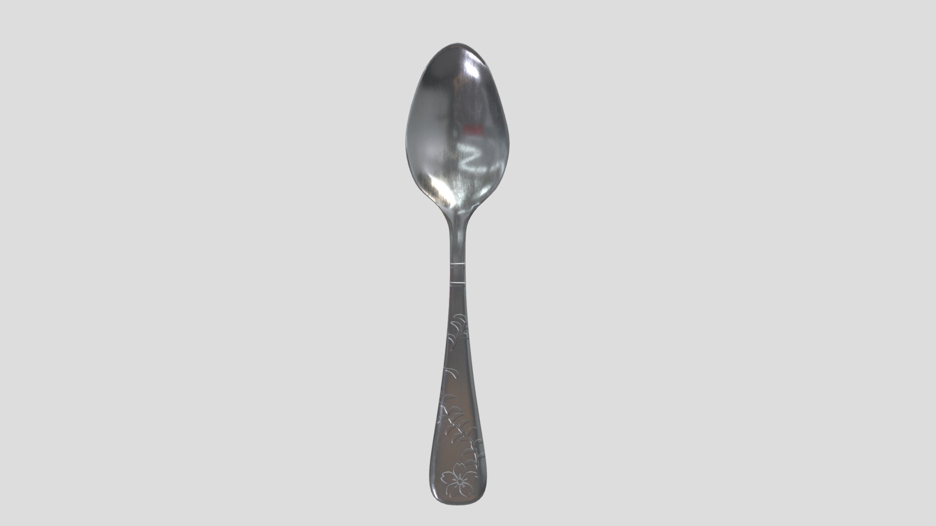 Decorated Spoon - 3D model by EmilSan08 [13eab3b] - Sketchfab